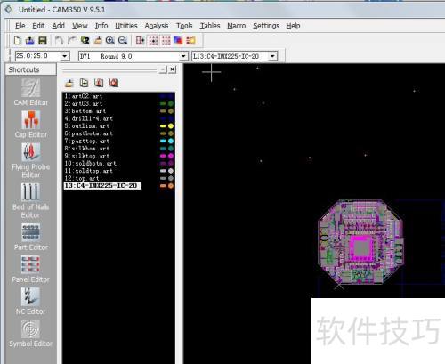 cam350如何给gerber文件添加文字-软件技巧-ZOL软件下载