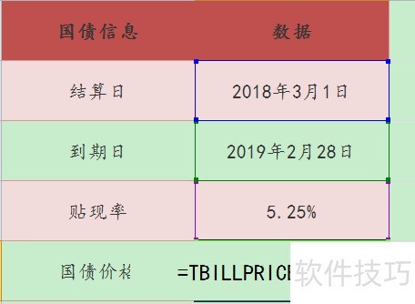 Excel TBILLPRICE函数的使用方法-软件技巧-ZOL软件下载