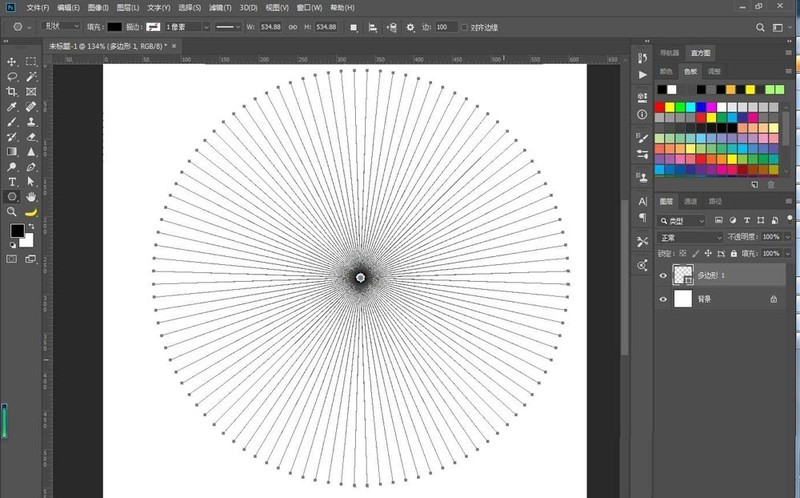 ps怎样使用透视参考线-PS快速画出一点透视参考线的方法-软件技巧-ZOL软件下载