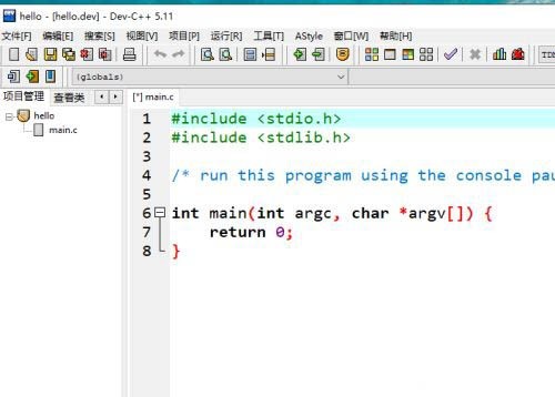 如何使用devc++新建项目-devc++新建项目的操作技巧-软件技巧-ZOL软件下载