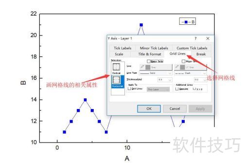 Origin绘图添加网格线技巧_软件资讯技巧应用-中关村在线